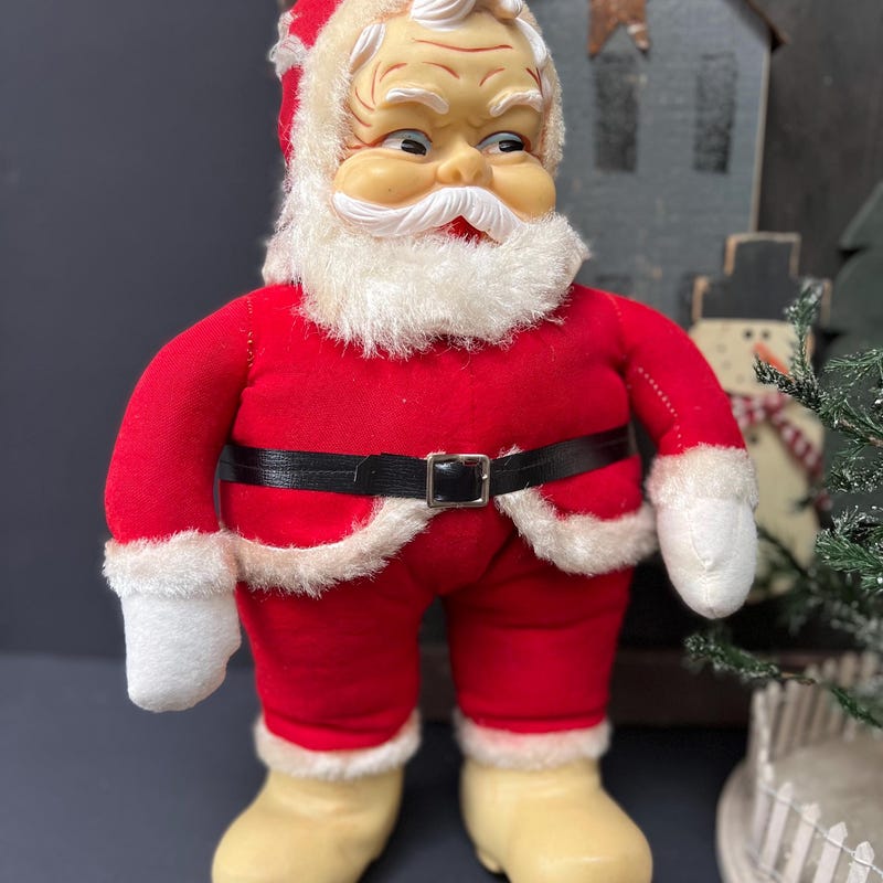 Vintage Santa Doll - Etsy