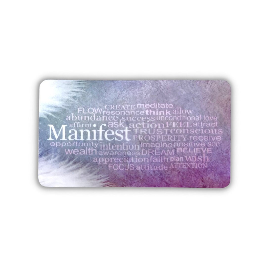 Manifest Sticker Laptop Stickers Bumper Stickers Gift for Friends - Etsy