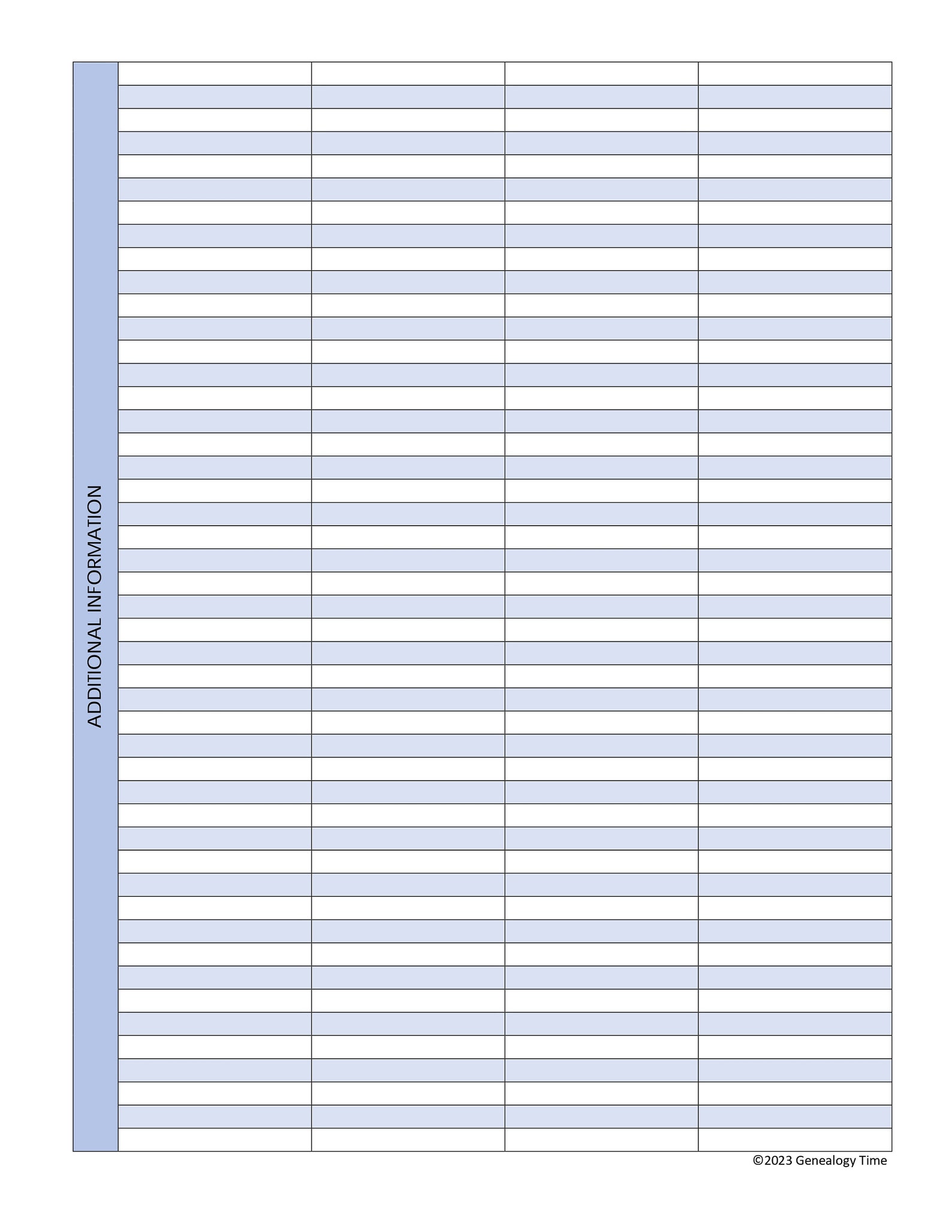 Helpful Fillable Family Group Sheet U.S. Letter-sized Printable to Make ...