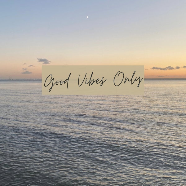 Good Vibes Only Wallpaper - Etsy
