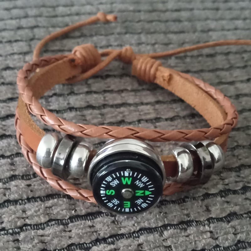Compass Braided Bracelet - Etsy