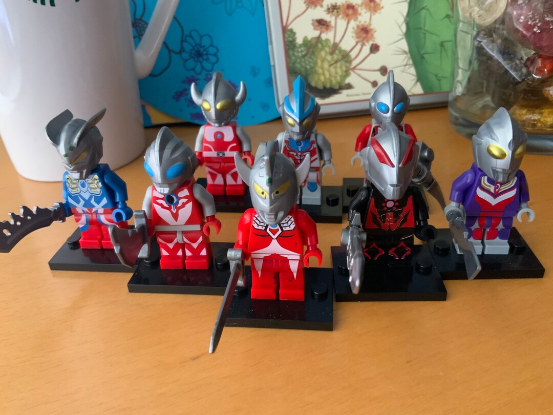 Lot of 8 Ultraman Minifigures - Etsy