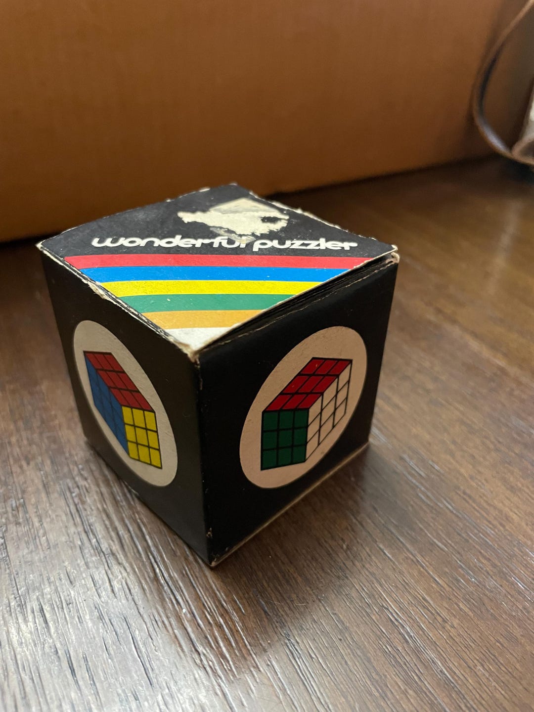 Vintage 1st Rubik's Knockoff Wonderful Puzzler Cube Puzzle - Etsy