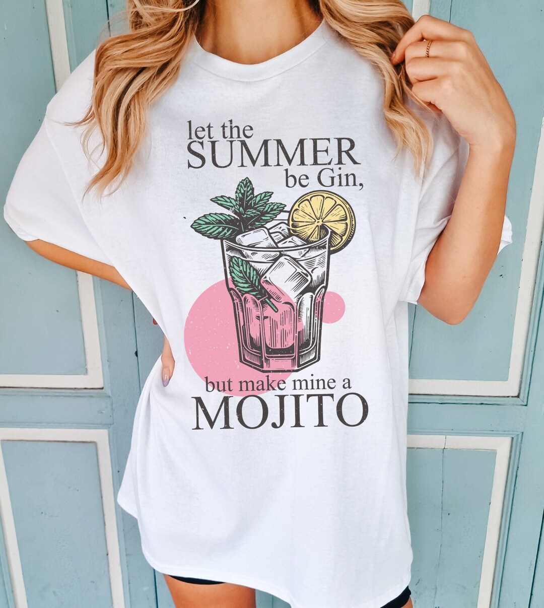 Signature Cocktail Summer Time Shirt Bartender Shirt Mojito Alcohol ...