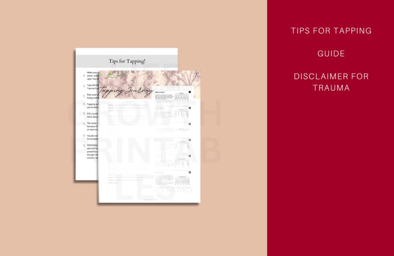 EFT Tapping Scripts for Personal Growth Emotional Freedom Scripts - Etsy