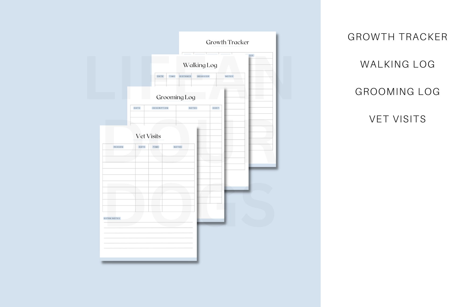 Ultimate Dog Training Life Planner | Printable Dog Training Planner ...