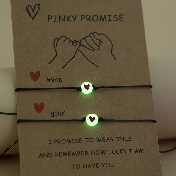 Pinky Promise Bracelet - Etsy