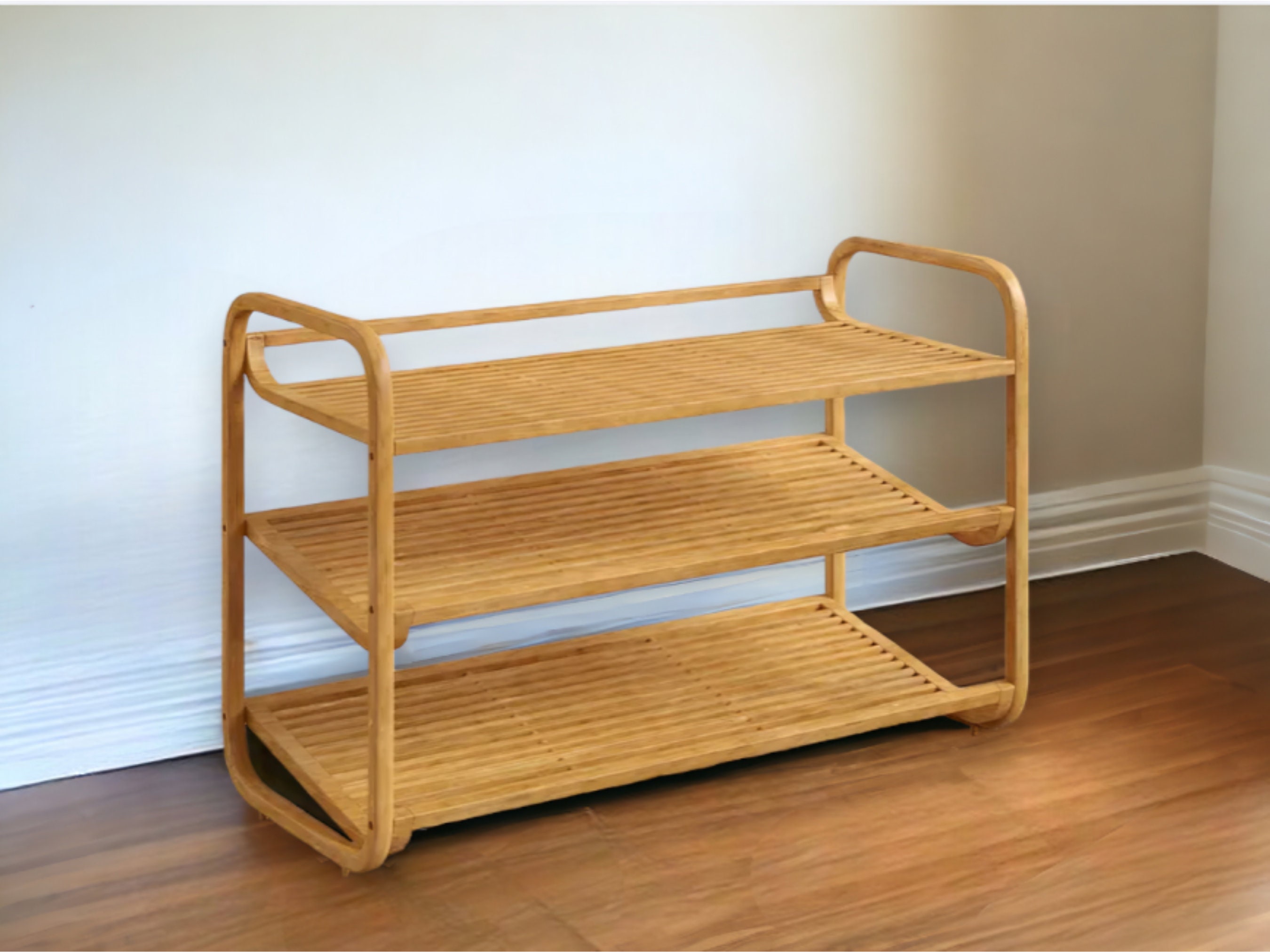 Shoe Rack Storage, Wood Shoe Rack, Entryway Shoe Organization, Hallway ...