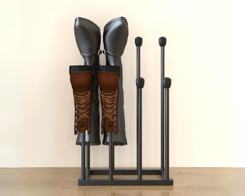Boot Rack Shoe Storage Organizer Metal Boot Rack Stand Boot - Etsy