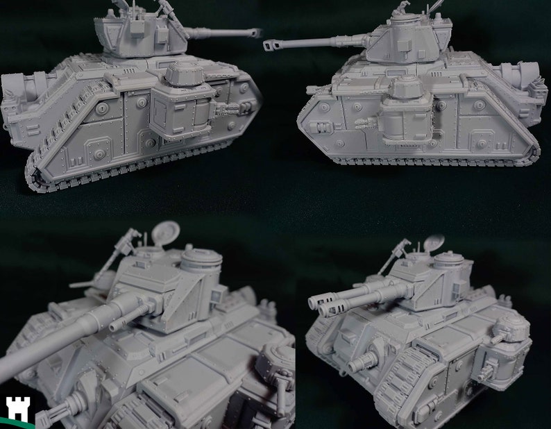 Warden Heavy Battle Tank - Etsy