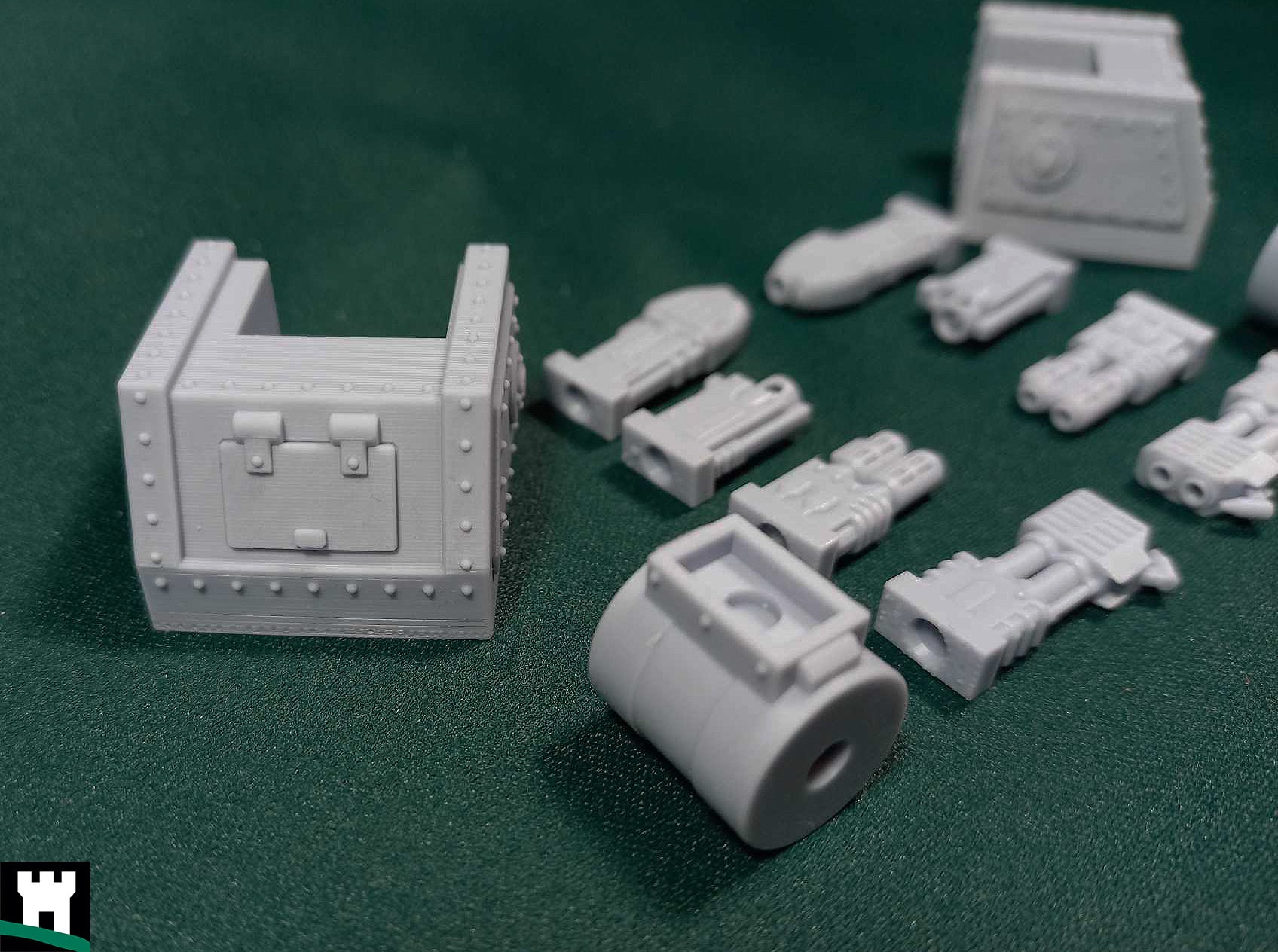 Sol Battle Tank Sponson Set 12pcs - Etsy Australia