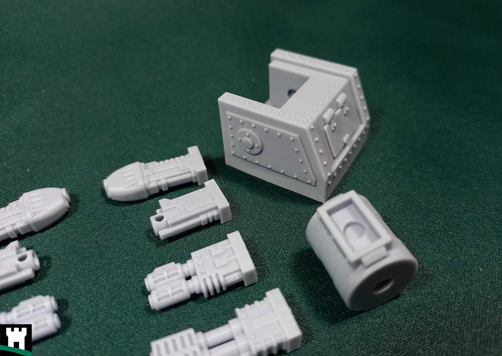 Sol Battle Tank Sponson Set 12pcs - Etsy