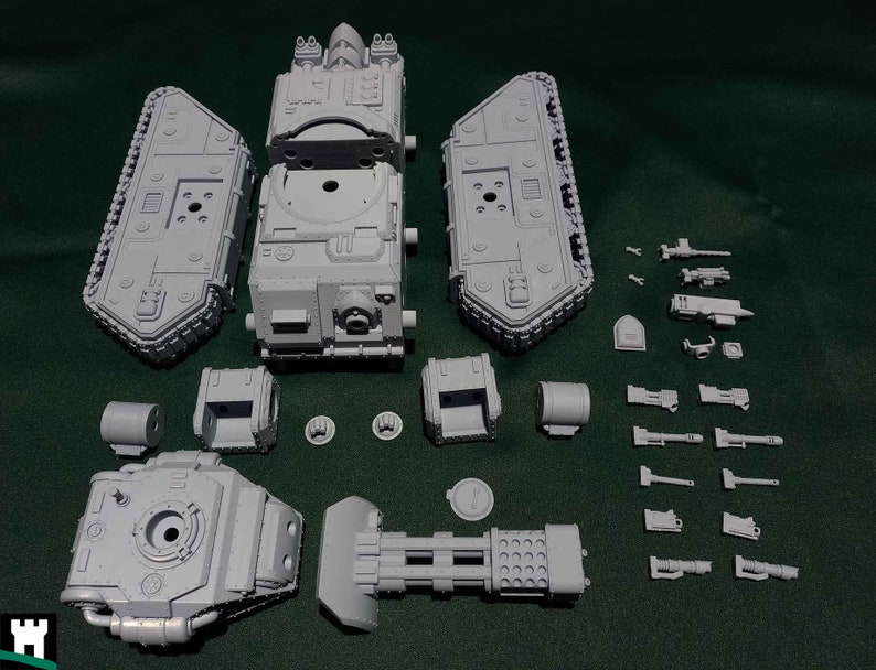 Warden Heavy Battle Tank - Etsy