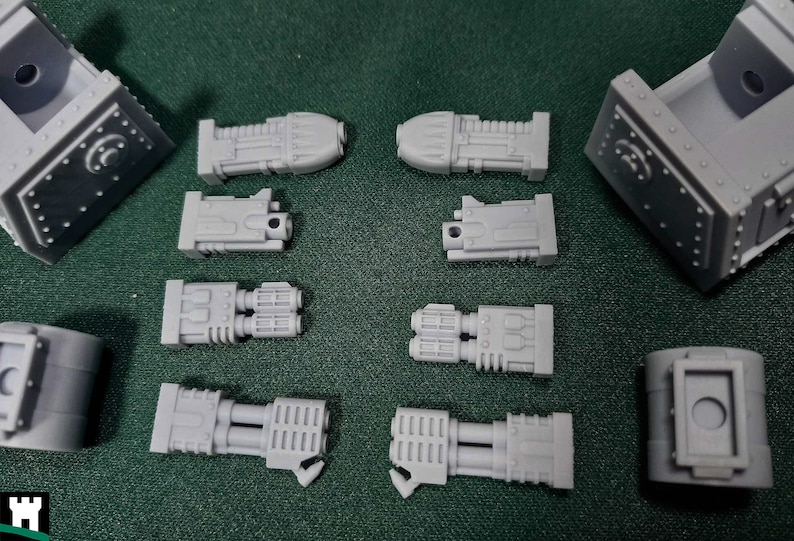 Sol Battle Tank Sponson Set 12pcs - Etsy