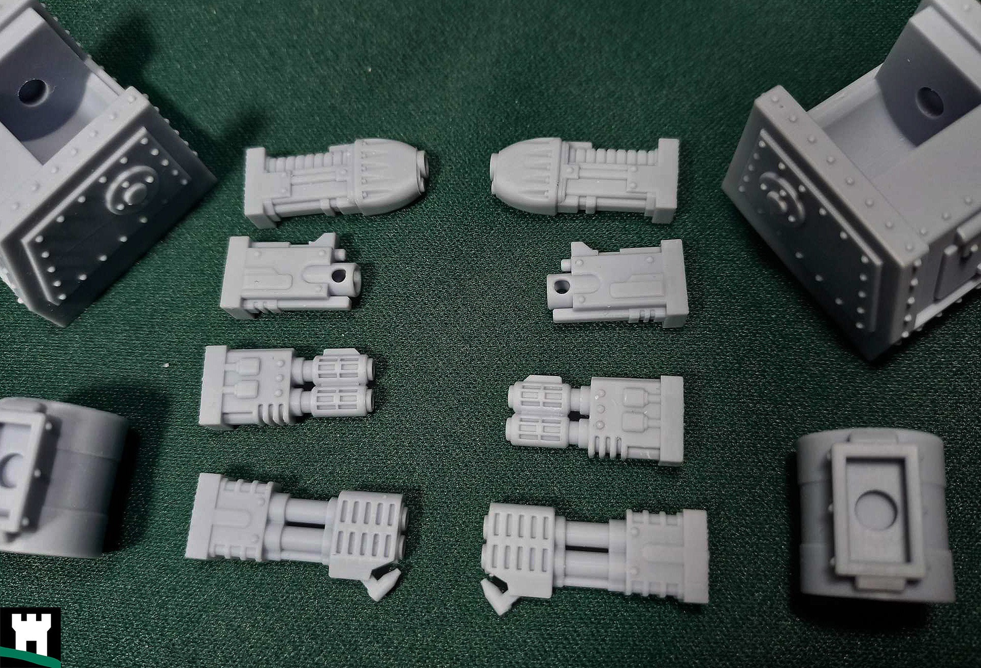 Sol Battle Tank Sponson Set 12pcs - Etsy