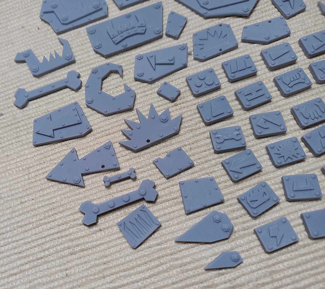 Orc Symbol Vehicle Conversion Armour Plates X62 - Etsy