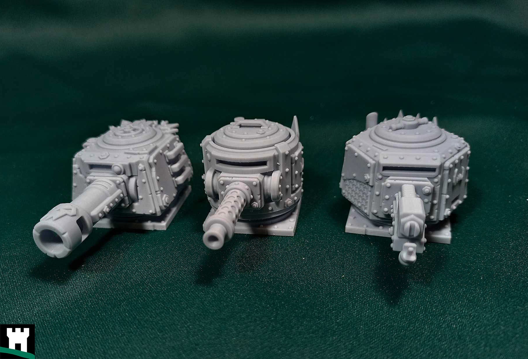 Space Goblin Turrets and Weapons Set of 3 - Etsy