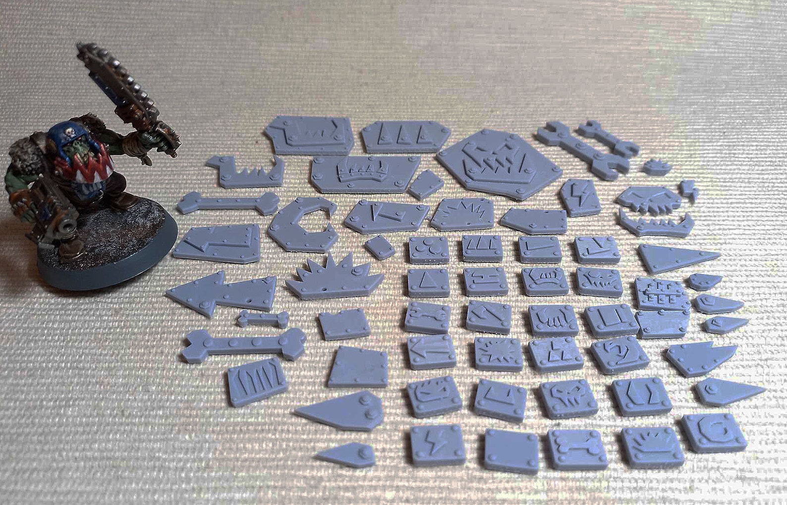 Orc Symbol Vehicle Conversion Armour Plates - 62pcs - Etsy