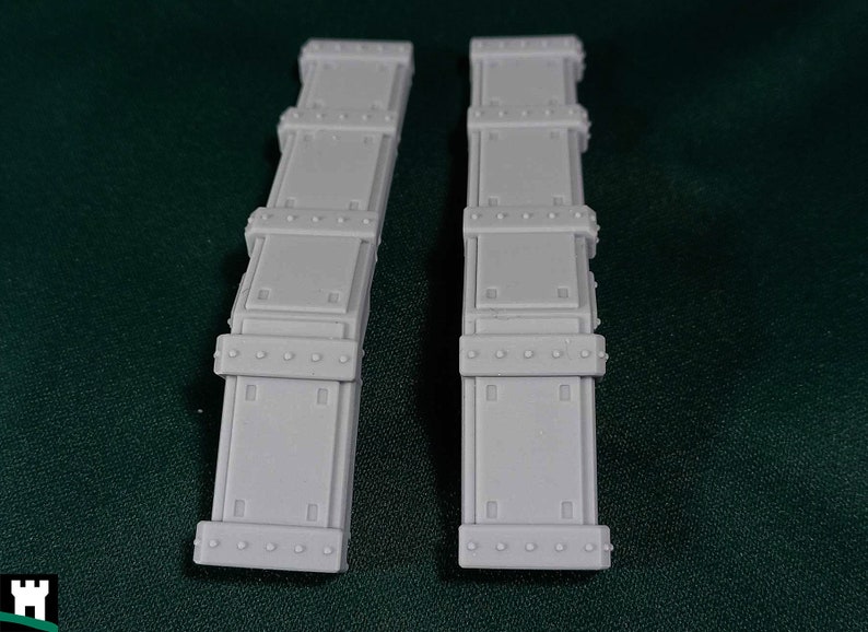 Sol Battle Tank Armoured Track Guards - 2pcs - Etsy UK