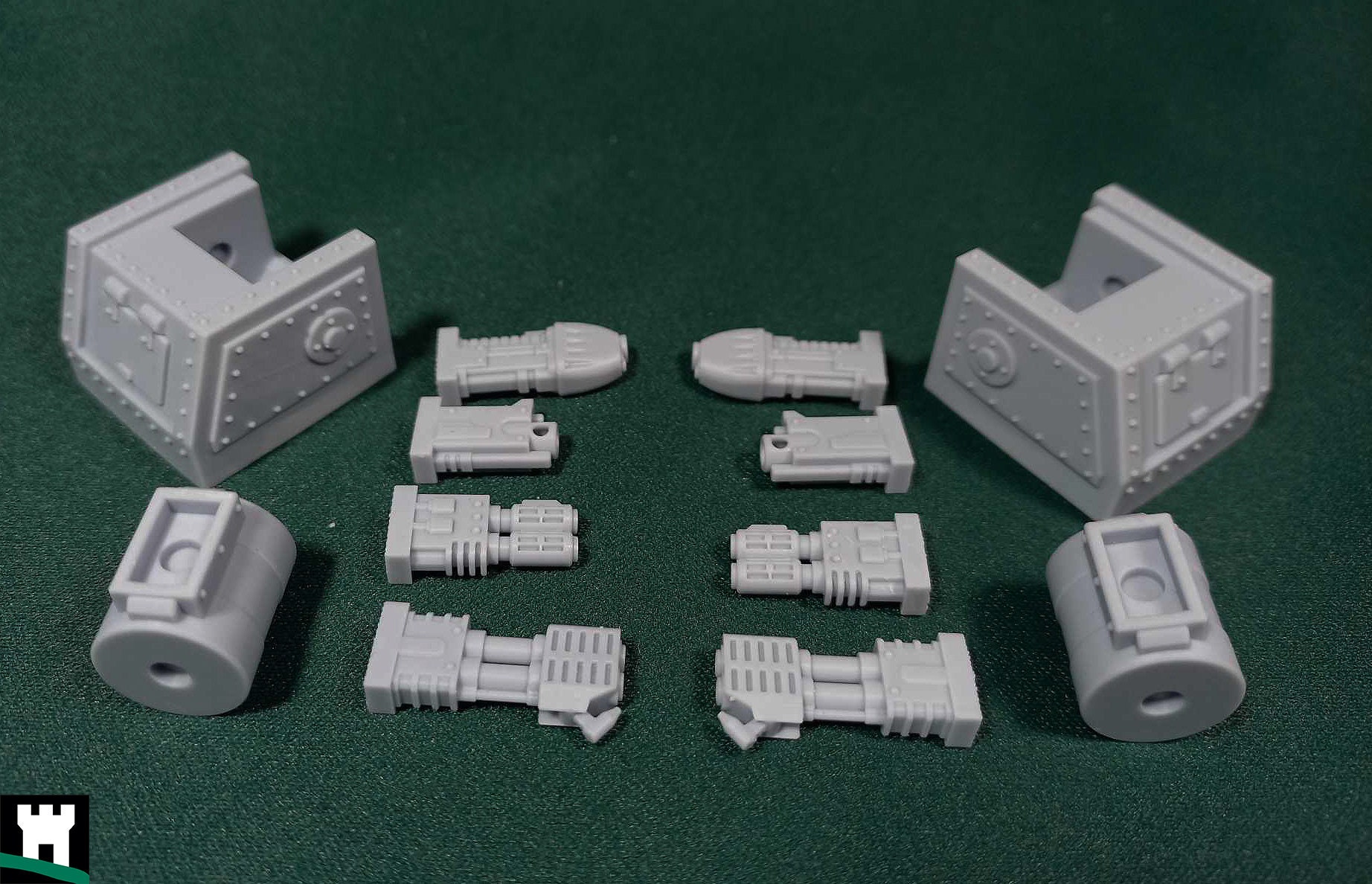 Sol Battle Tank Sponson Set 12pcs - Etsy