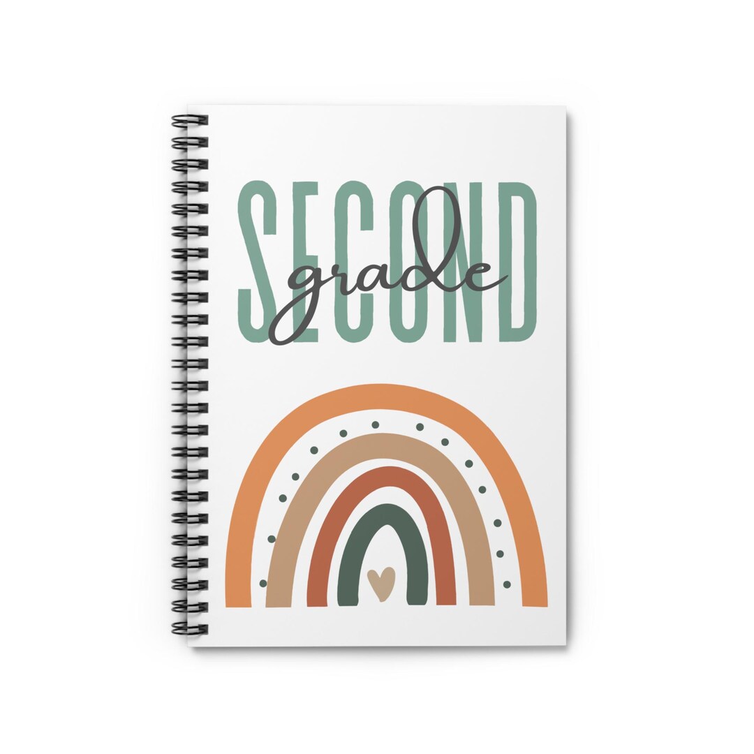 2nd Grade Notebook, Teacher Notebook, Student Notebook, Back to School ...