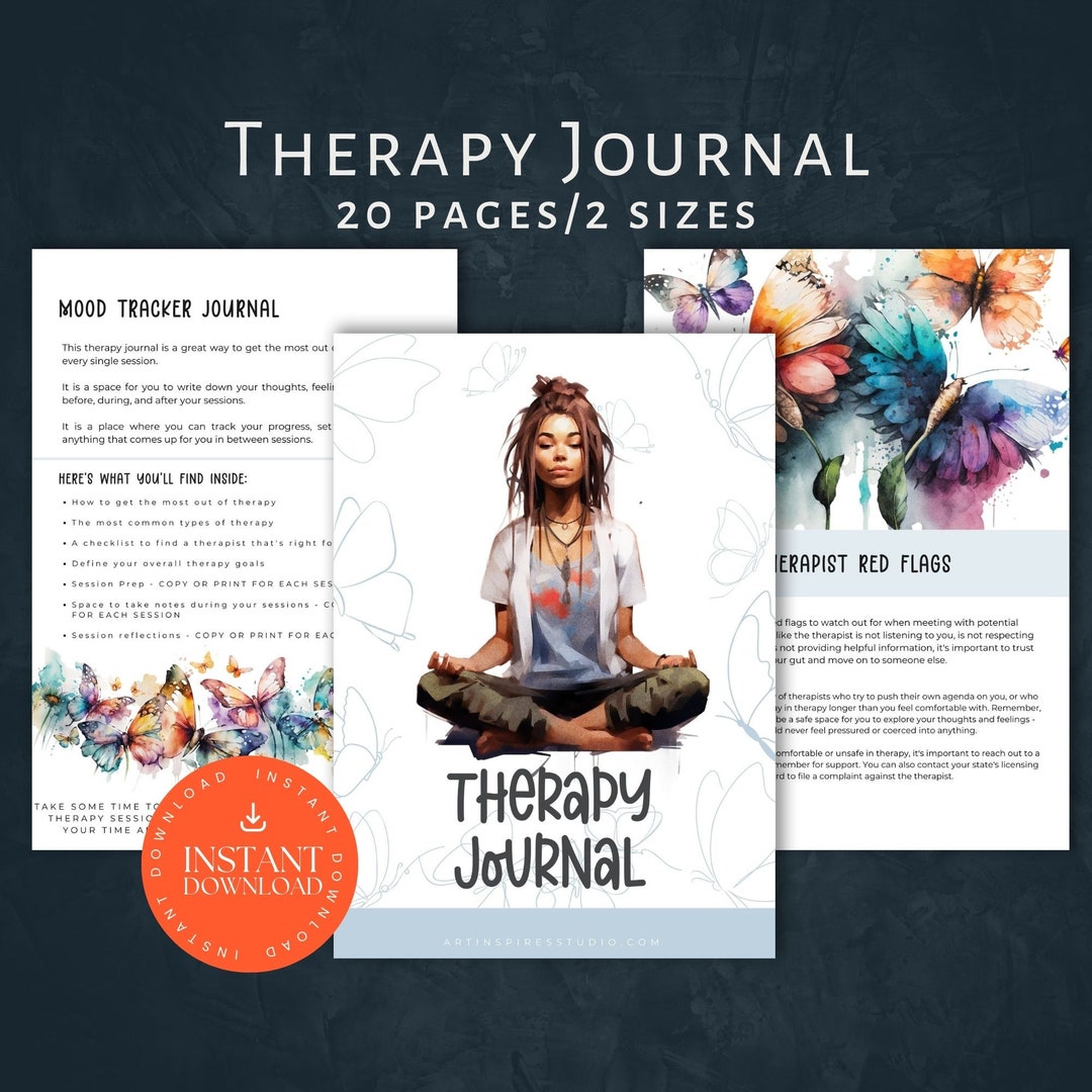 therapy-journal-printable-pdf-download-mental-health-etsy