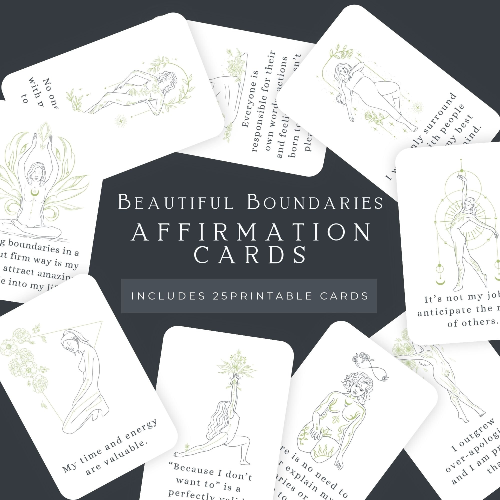 Word Swap Affirmation Cards INSTANT DOWNLOAD, Positive Talk Printables ...