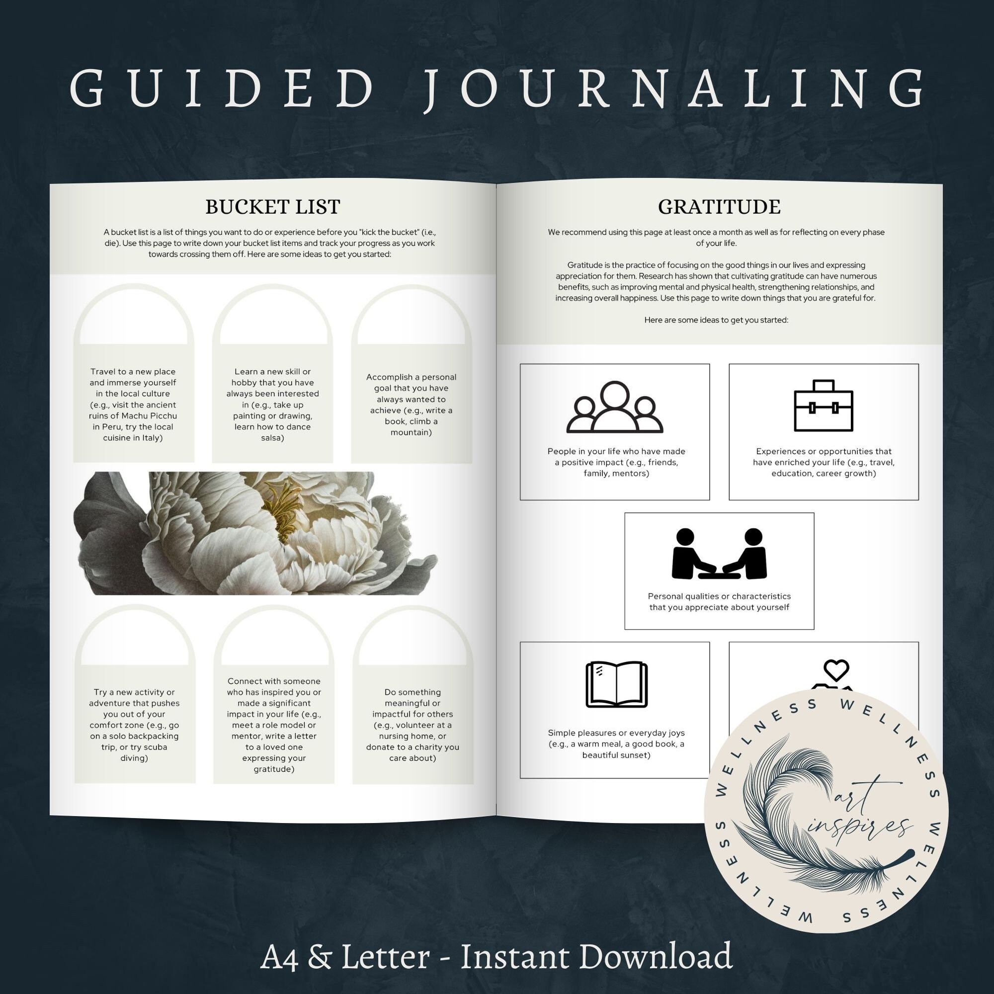 Story of Me Guided Journal, INSTANT DOWNLOAD, Life Story Journal, My ...