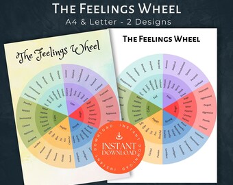 Wheel of Life Workbook Self Care Printable INSTANT DOWNLOAD - Etsy