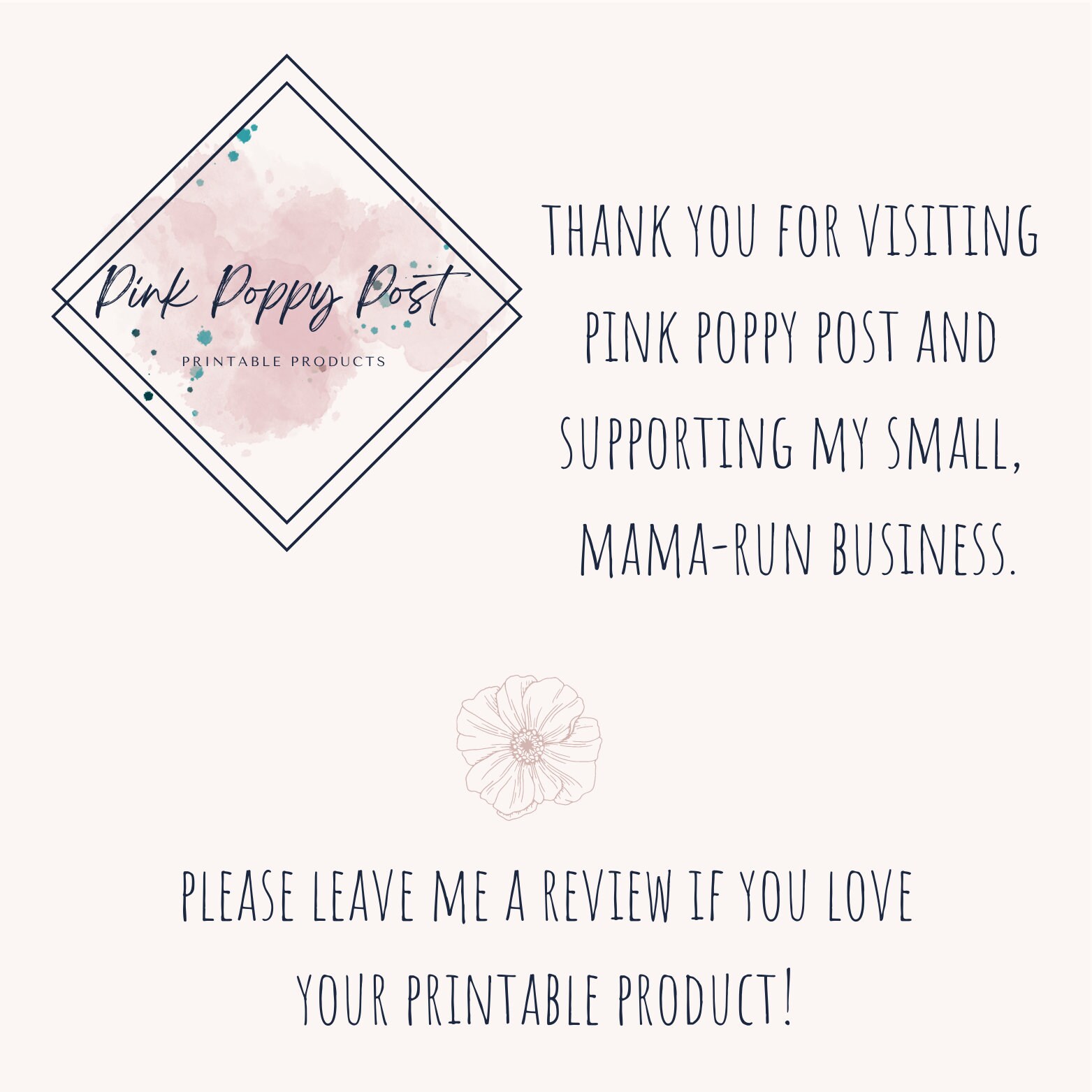 Mother's Day Fingerprint Craft. DIY Mother's Day Gift - Etsy