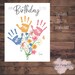 Mother's Day Fingerprint Craft. DIY Mother's Day Gift Idea From Kids ...