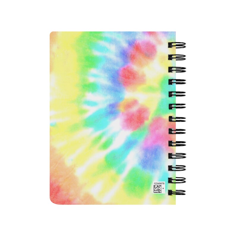 Feeling Zen Spiral Notebook Tie Dye Journal Mindfulness, Meditation ...
