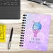 Extraterrestrial Girl I'm From Outer Space Spiral Notebook Cute Alien ...