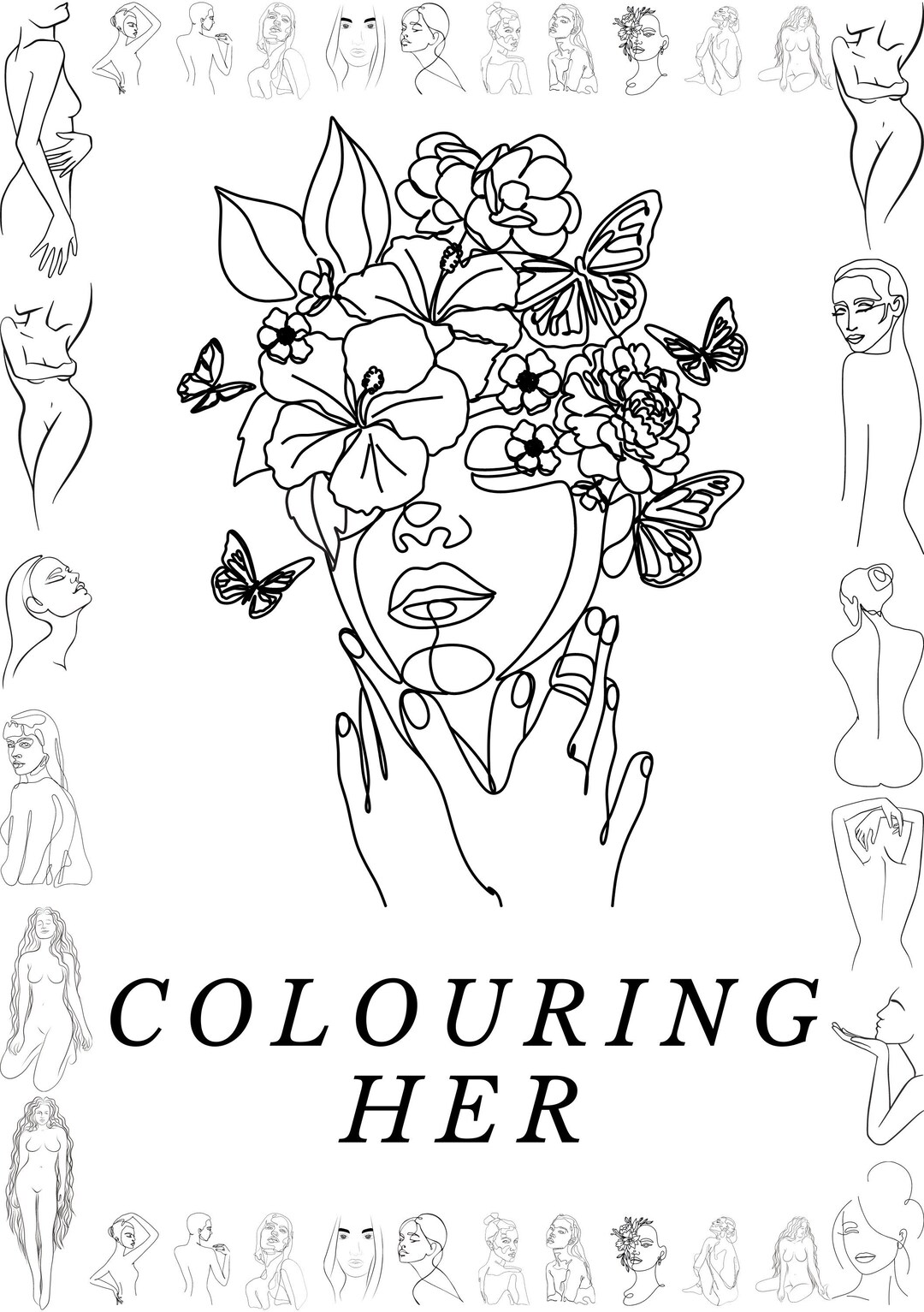 Adult Coloring Book, Adult Coloring Pages, Digital Coloring, 180 ...
