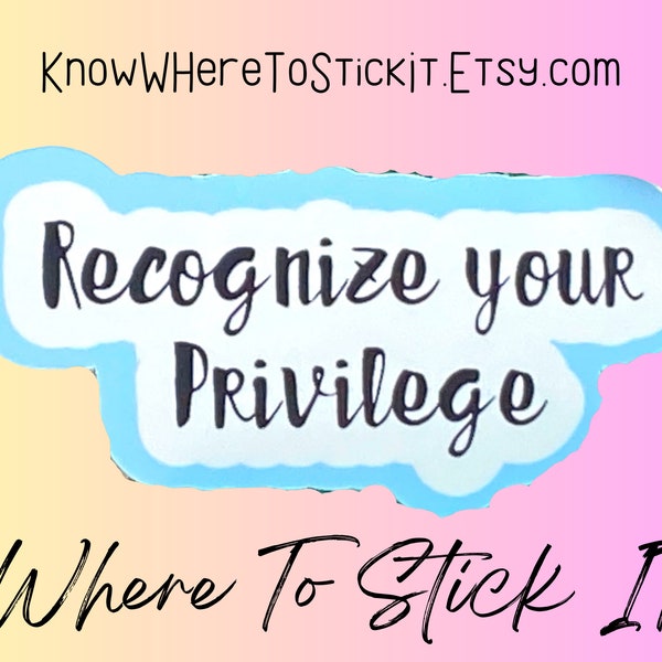 White Privilege Card - Etsy