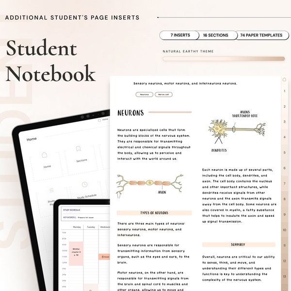 Goodnotes Template - Etsy