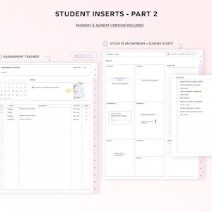 Student Digital Notebook Bundle Hyperlinked Notetaking Templates for ...