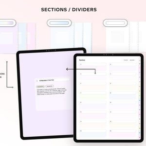 Student Digital Notebook Bundle Hyperlinked Notetaking Templates for ...