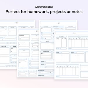 Student Digital Stickers for Planner Goodnotes Precropped Study ...