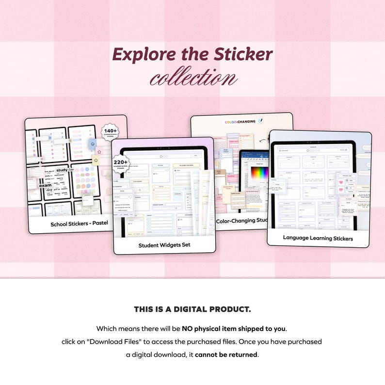 Digital Journaling Stickers for Bullet Journal and Planners, Goodnotes ...