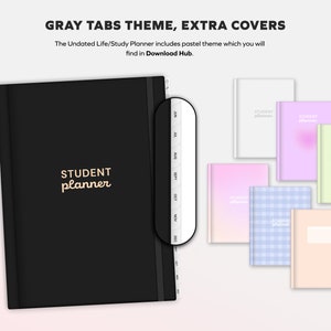 Undated Life Student Digital Planner for Goodnotes Notability iPad ...