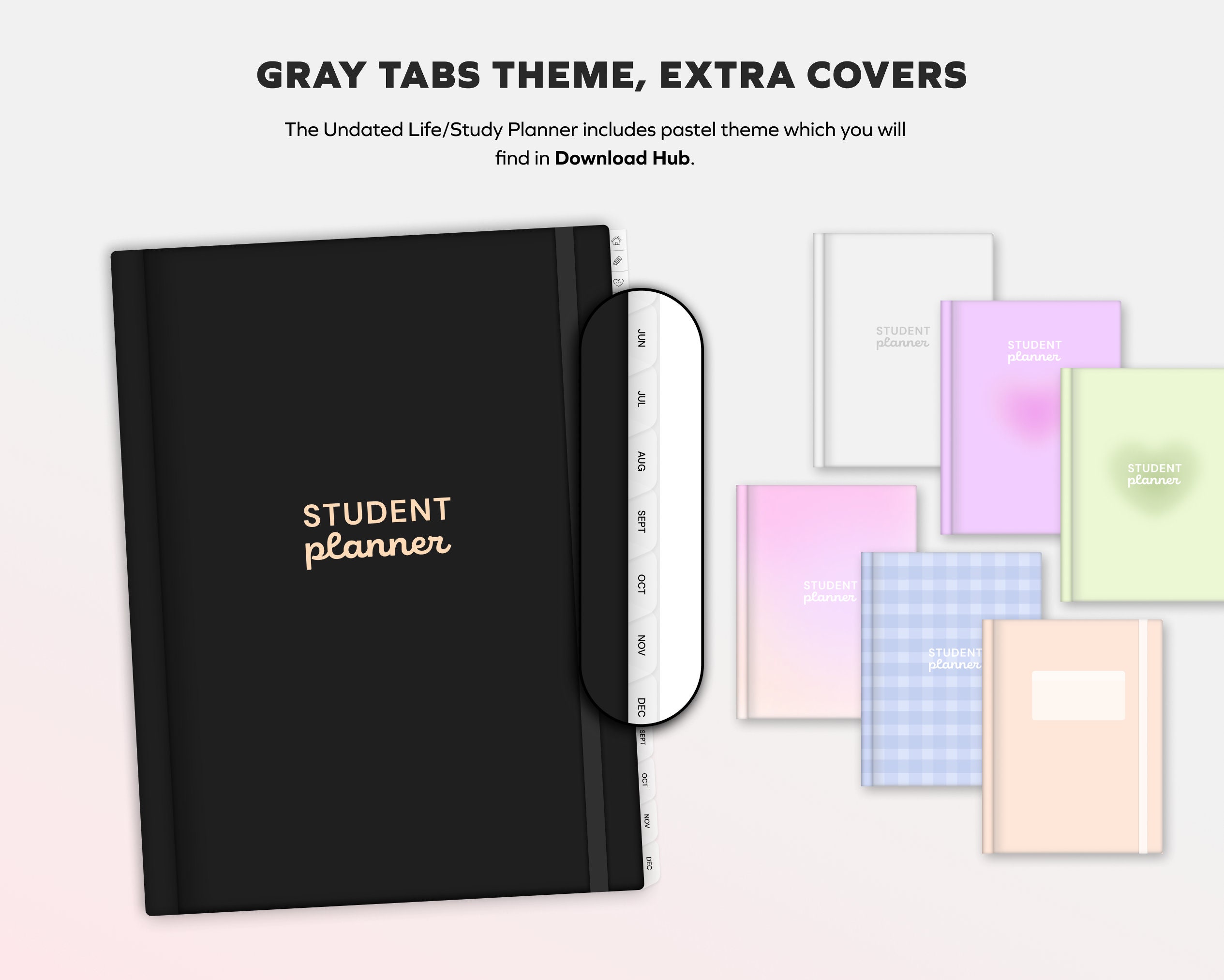 Undated Life Student Digital Planner for Goodnotes Notability iPad ...