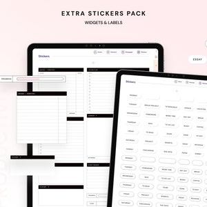 Student Digital Notebook Bundle Hyperlinked Notetaking Templates for ...