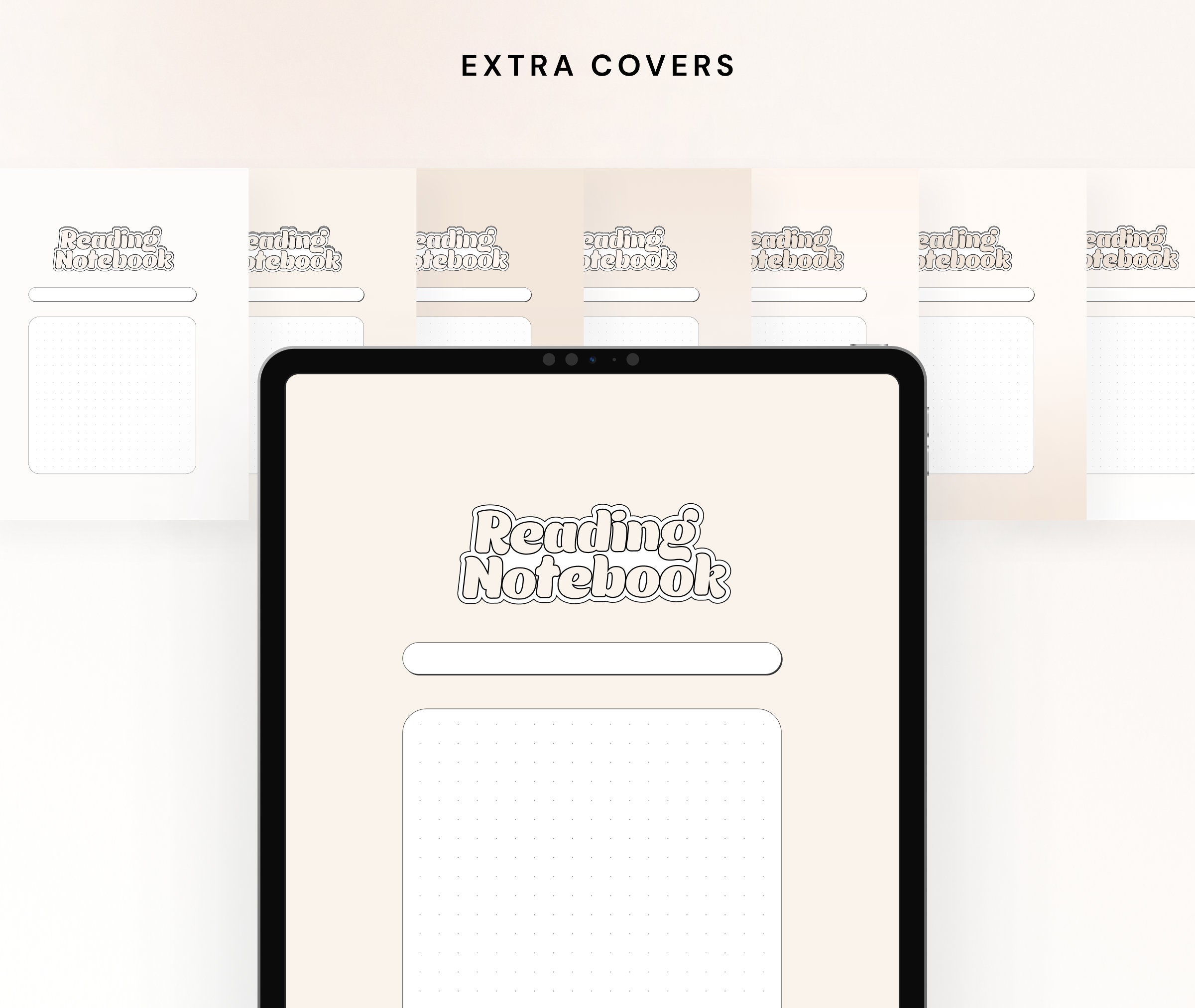Digital Reading Notebook Reading Planner Journal Templates - Etsy