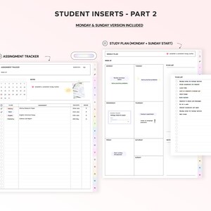 Student Digital Notebook Bundle Hyperlinked Notetaking Templates for ...
