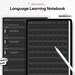 Language Learning Notebook/planner Learn Grammar Vocabulary Digital ...
