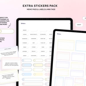 Student Digital Goodnotes Notebook, Minimal Planner, All in One iPad ...