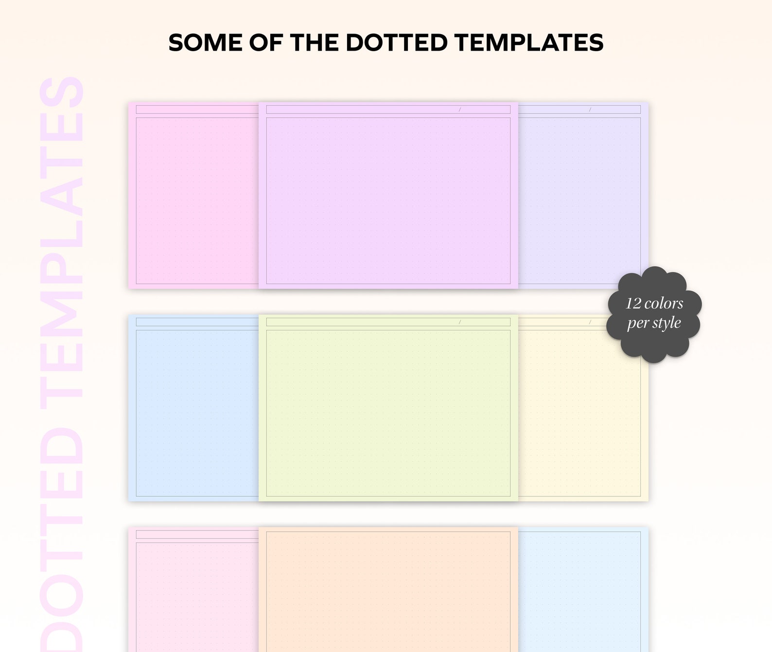 Digital Note Paper Templates, Student Notes for Ipad, Goodnotes ...