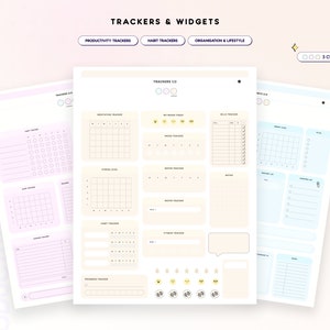 Essential Cute Digital Stickers for Planner Goodnotes Widget Sticker ...