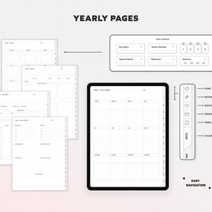 Undated Life Student Digital Planner for Goodnotes Notability iPad ...